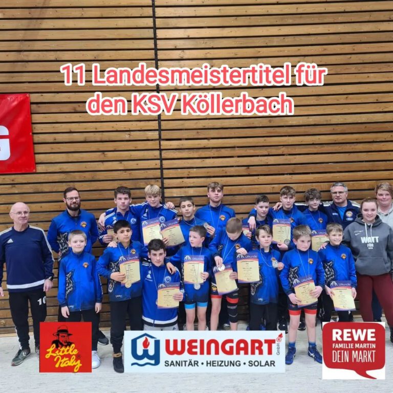 Jugend der Köllerbacher Wölfe zeigt sich titelhungrig – KSV Köllerbach